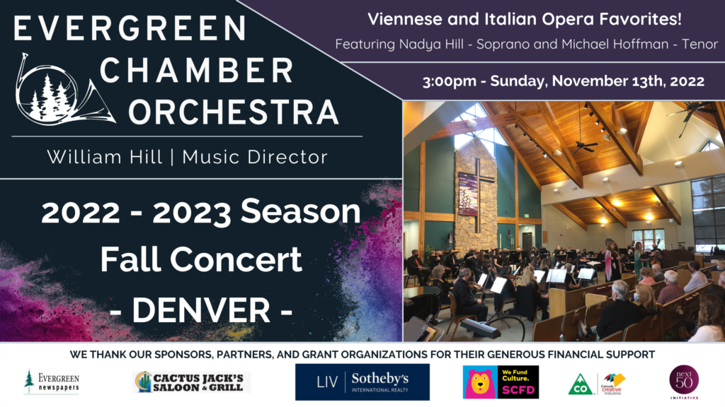 2022 – 2023 Masterworks Concert Series Fall Concert – Denver ...