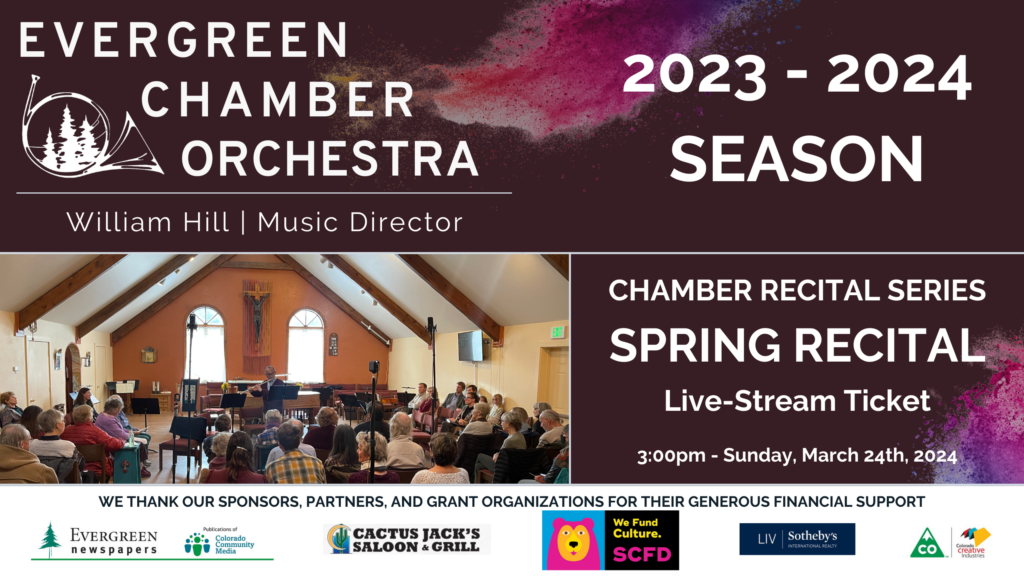 2023-2024 Chamber Recital Series Spring Recital - Virtual Ticket ...